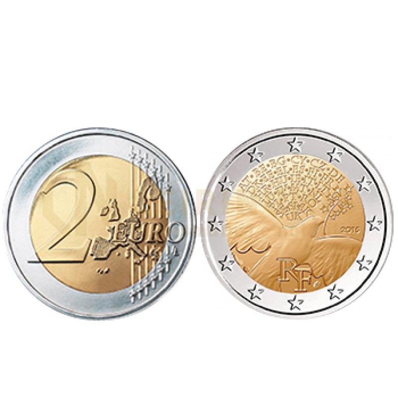 Moedas Comemorativas 2 Euros - França