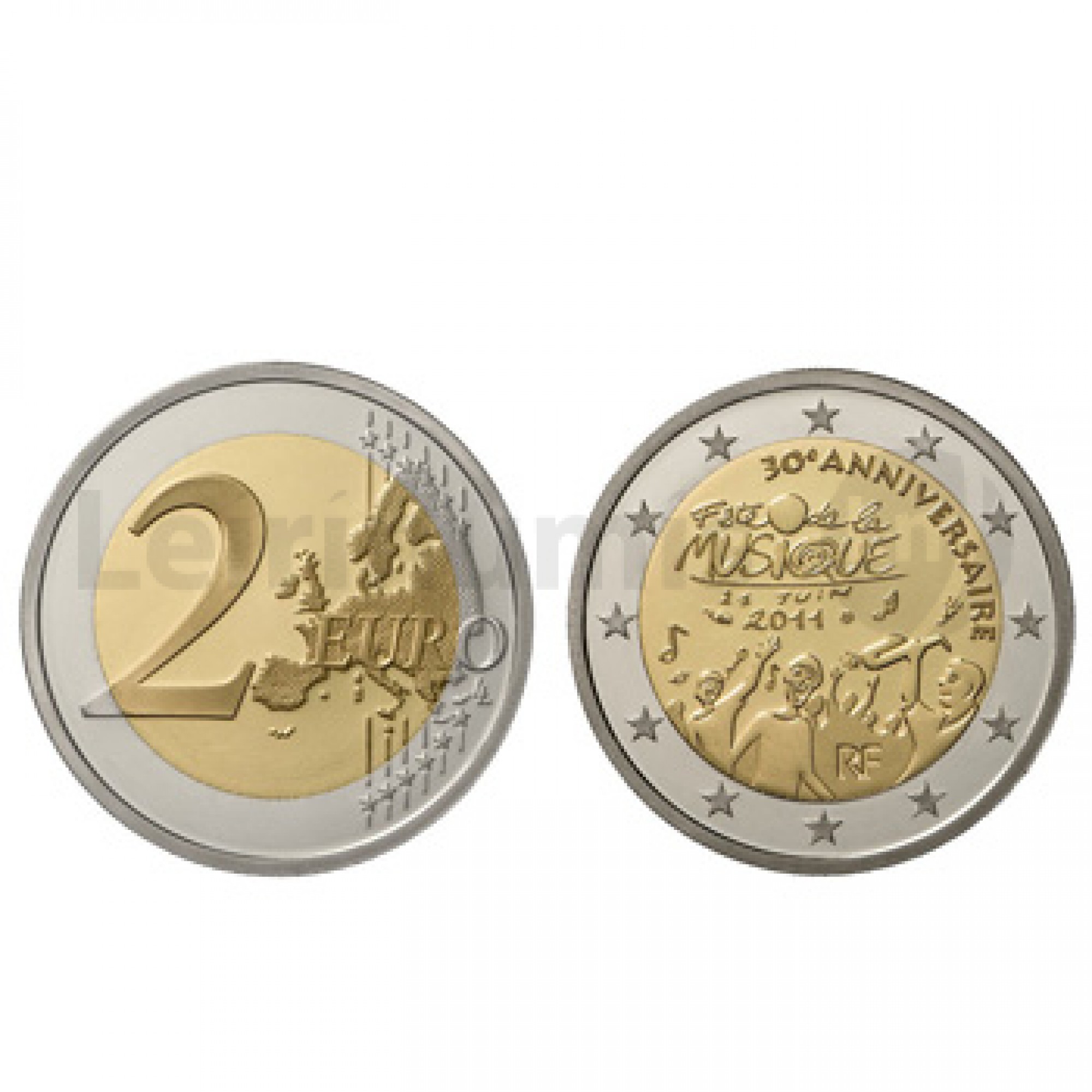 2 Euros 30 Aniversário Festival da Música França 2011