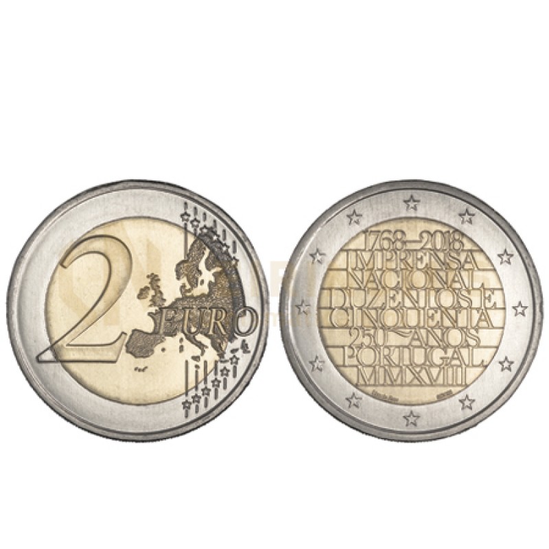 Moedas Comemorativas 2 Euros - Portugal