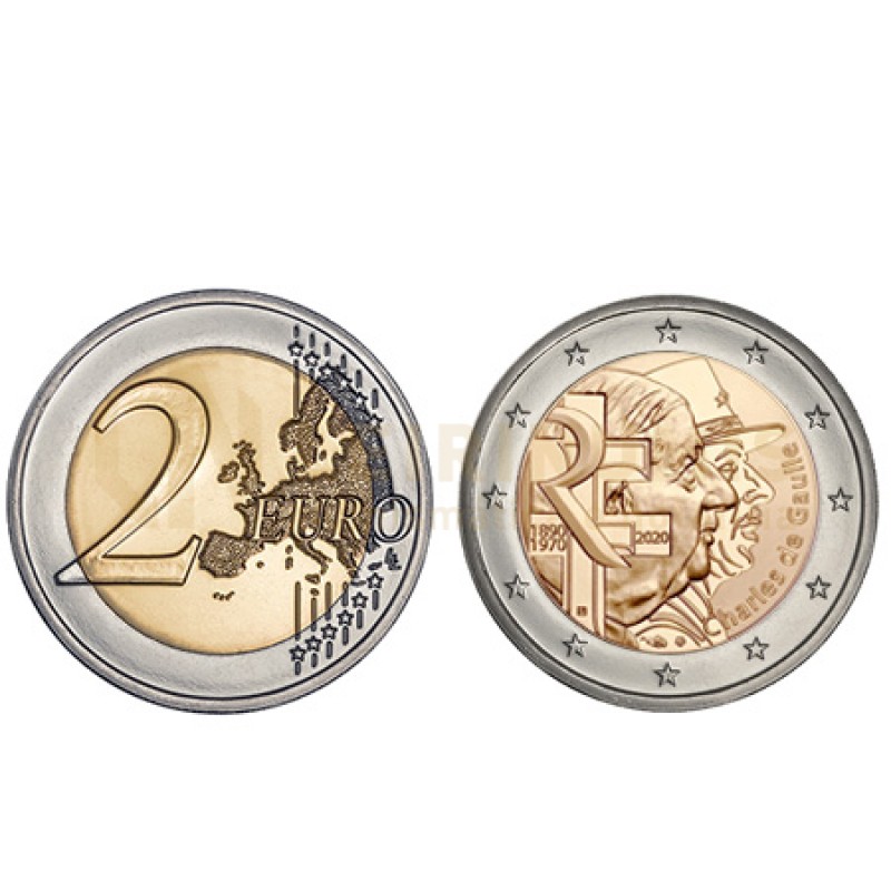 Moedas Comemorativas 2 Euros - França