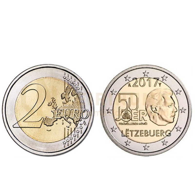 Moedas Comemorativas 2 Euros - Luxemburgo