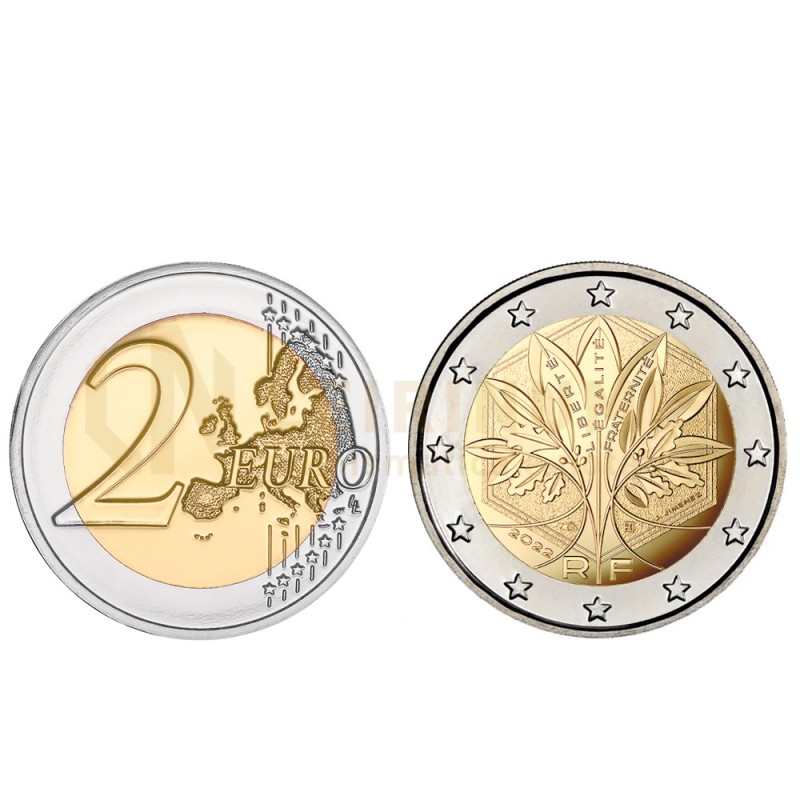 Moedas Comemorativas 2 Euros - França