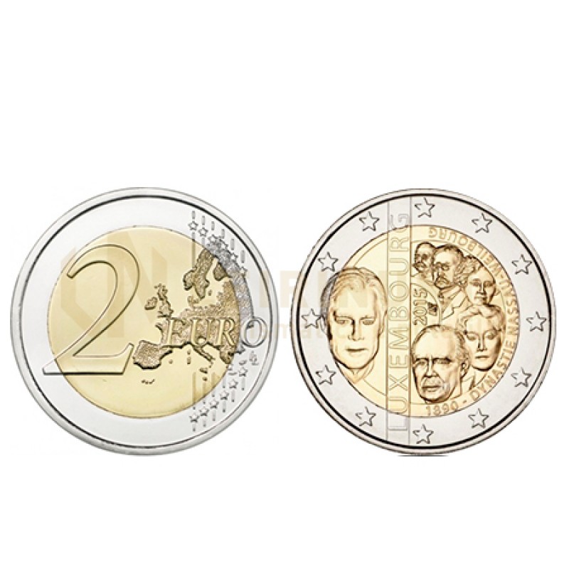 Moedas Comemorativas 2 Euros - Luxemburgo
