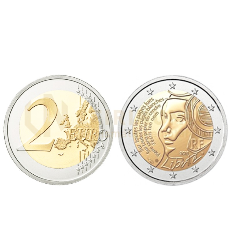 Moedas Comemorativas 2 Euros - França