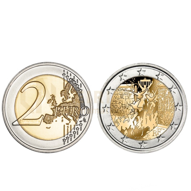 Moedas Comemorativas 2 Euros - França
